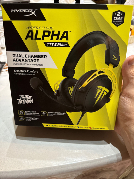 Продаю наушники  HYPER ALPHA TTT Edition ( TimTheTatman)