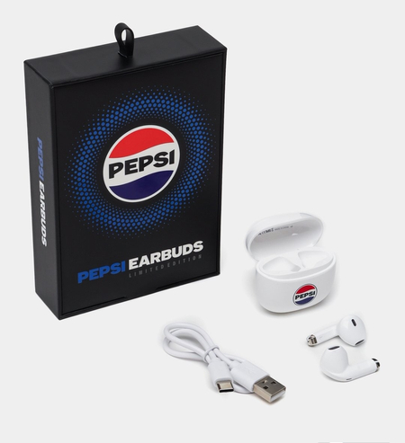 Лимитированные Наушники от Pepsi по выгодной цене(упоковка не открыта)
