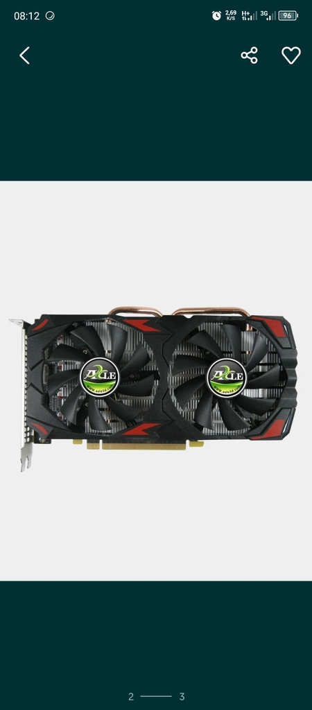 Видеокарта  RX580/8GB