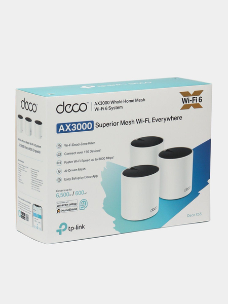 TP-Link AX3000 Deco X55 Pro 3Pack. Новые!