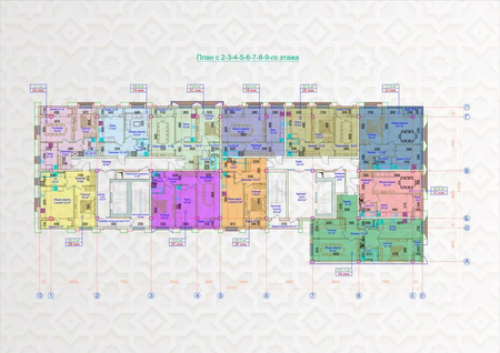 Новостройка ЖК NEONIT 56.5кв.м 1-ком осталось только на 5 этаже