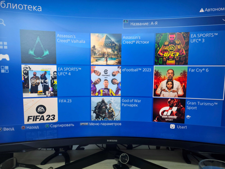 Продам PS4 Slim 1TB Игровая приставка с играми. Состояние ОТЛИЧНОЕ