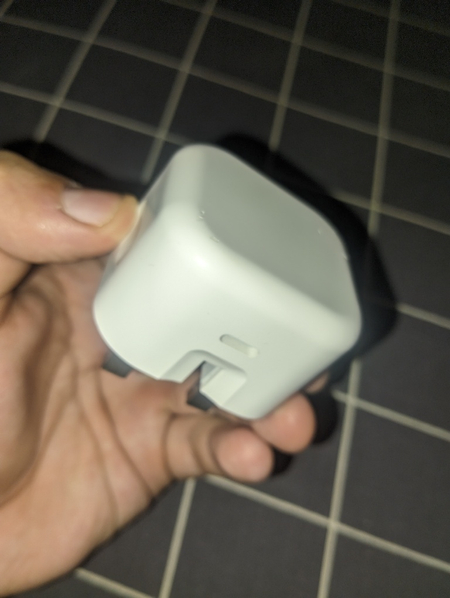 Оригинальная зарядка Apple, 20w с тканевым проводом.