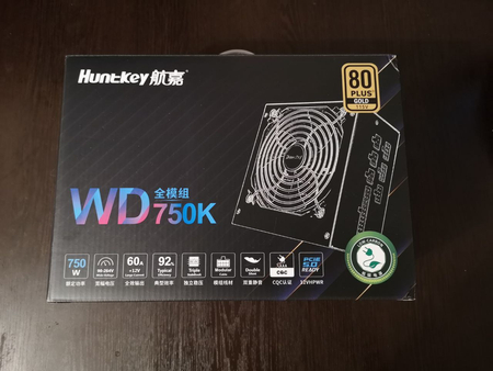 Блок питания HuntKey 750w Gold
