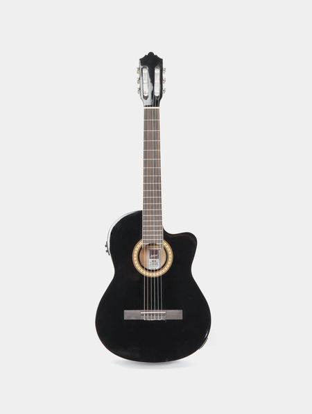 ASHTON CG44 CEQ BK klassik gitara