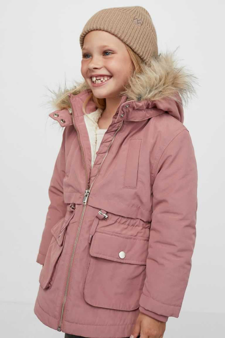парка для девочки  H&M новая   на 3-4 г