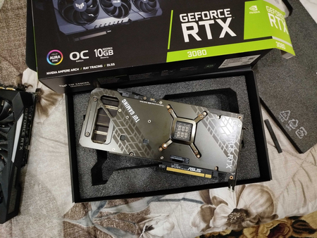 Видеокарта ASUS TUF Gaming GeForce RTX 3070 Ti OC Edition 8GB