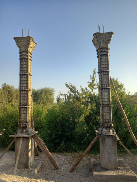 Rim ustunlar quyish xizmati