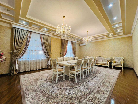 Продается Шикарный Евро Дом 10 сот, 8 ком. Ракатбоши, Гостиница Россия