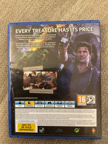 Uncharted 4 for PS4