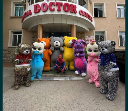 24/7 Arenda animator multfilm ertak qaxramonlari 30xil dostavka tekin