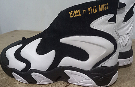Кроссовки pyer moss x mobius experiment 3 'black white' Reebok,
