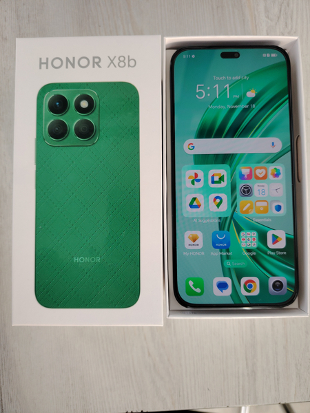 Honor x8b 8,0+8,0-256gb