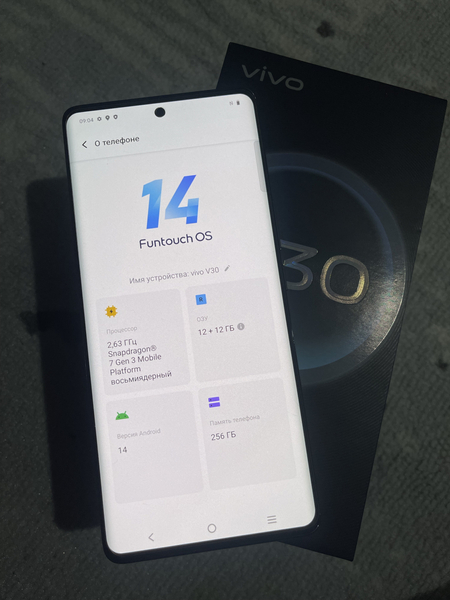 Vivo v30 12+12/256