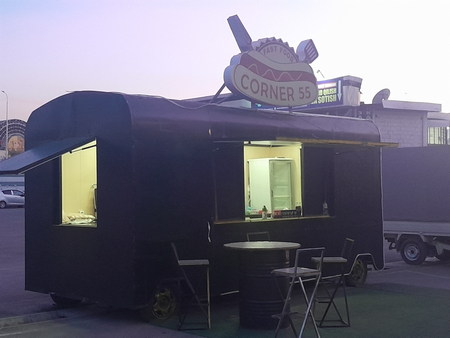 Food truck black