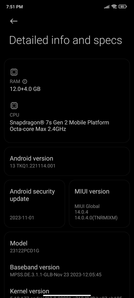 Xiaomi Poco x6 256Gb, 12+4Gb RAM