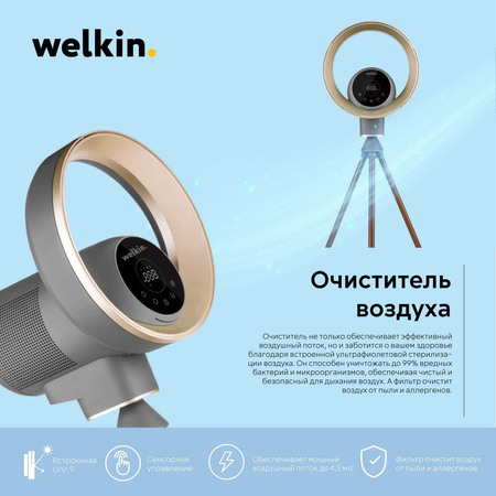 Очистители воздуха + увлажнитель Welkin