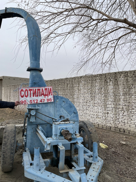 Qishloq xo'jaligida mahsulotlarini o'rib maydalovchi uskuna KIR