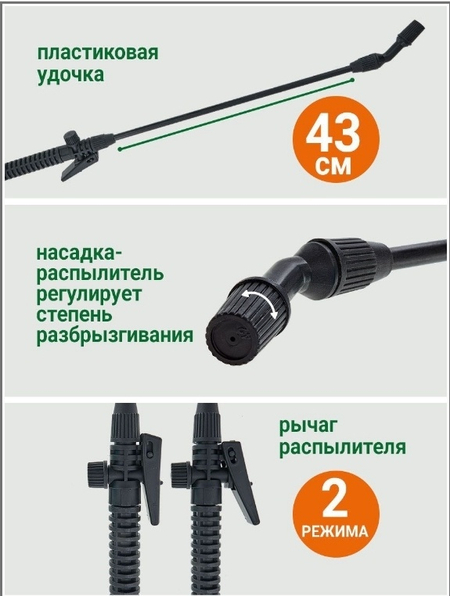Опрыскиватель пневматический садовый 