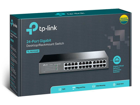 Tplink SG1024D Гигабитный хаб свитч свич xab hab hub switch lan