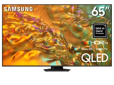 Tелевизор Samsung QE65Q80D 65” 4K Ultra HD QLED 4K UHD Smart TV (2024)