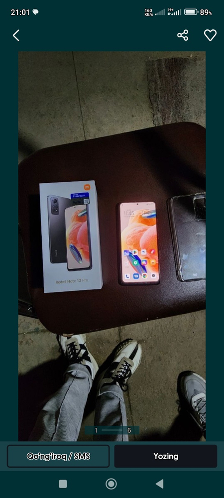Redmi Note12pro holati idial