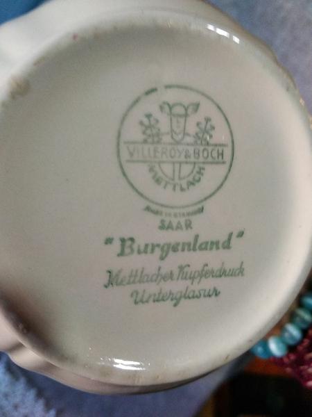 Сервиз чайный известной мануфактуры Villeroy Boch Германия