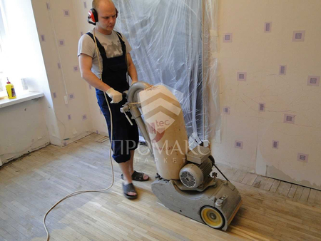 Продается шлиф машинка по паркету на 380 W  российская