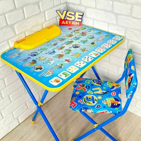Российский складной детский стол+стул +пенал Nika kids Парта