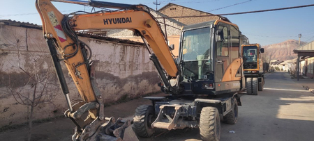 Hyundai экскаватор