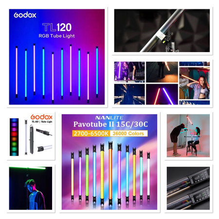 Светодиодная Rgb панель Led light stick Rgb palka Лампа палка