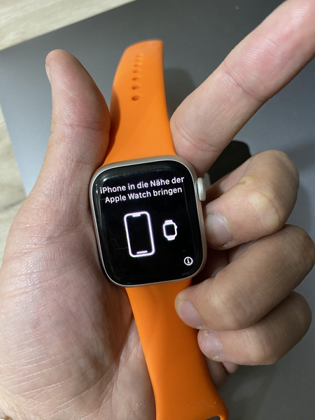 Aplle watch 7 series icloud