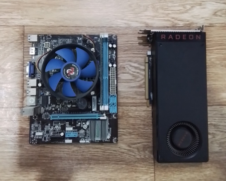 Rx 570 + h61 3470 + 8gb ram