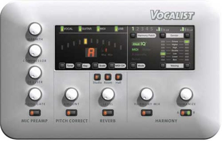 DigiTech Vocalist Live 3-D Vocal-Harmony Effects ...