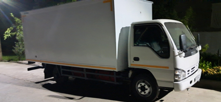 Isuzu 5 tonali qogan malumot telda