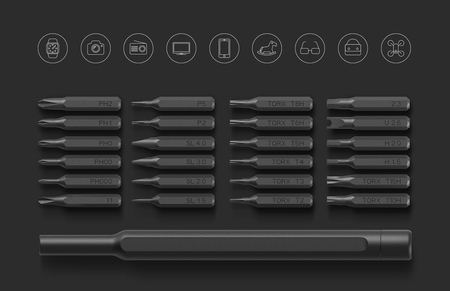 Набор отверток Xiaomi Mi x Wiha Precision Screwdriver