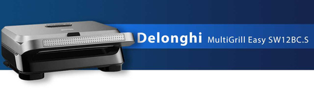 Электрогриль сэндвичница  De'Longhi SW12BC.S