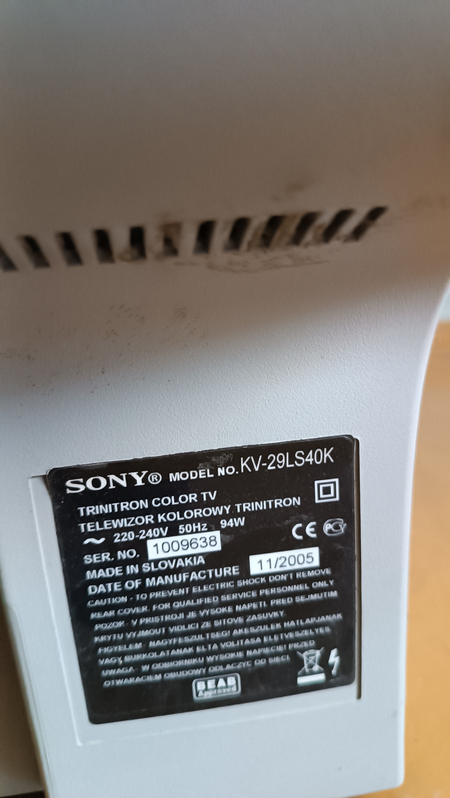 Продам телевизор sony в хорошем рабочем состоянии со