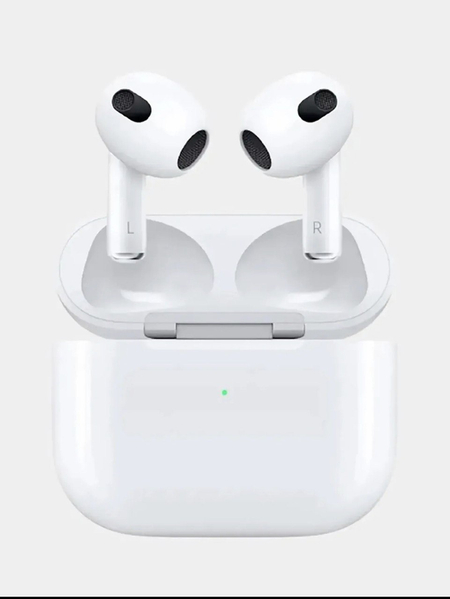 Беспроводные наушники Air Pods 3 сенсорные, с беспроводной зарядкой