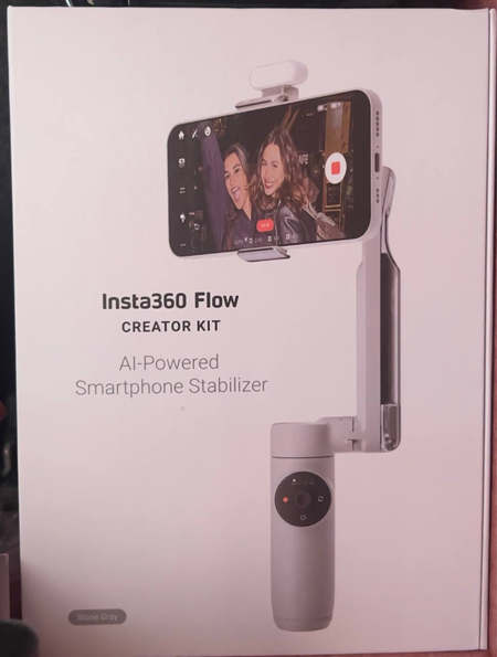 Insta360 Flow Creator Kit stabilizatori | mobilograflar uchun