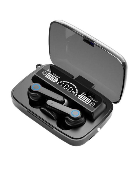 Беспроводные наушники М19 Bluetooth TWS,с Power Bank, 3500 мА/ч