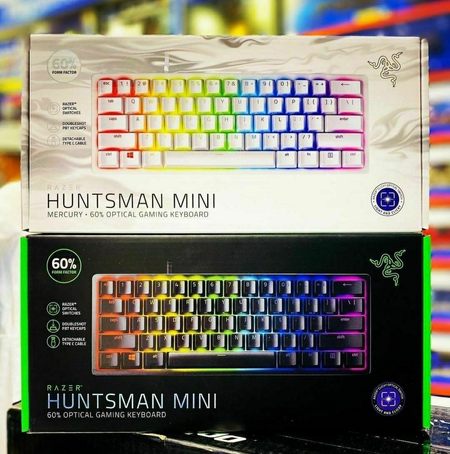 Русская Заводская Раскладка!RAZER Huntsman Mini Клавиатура