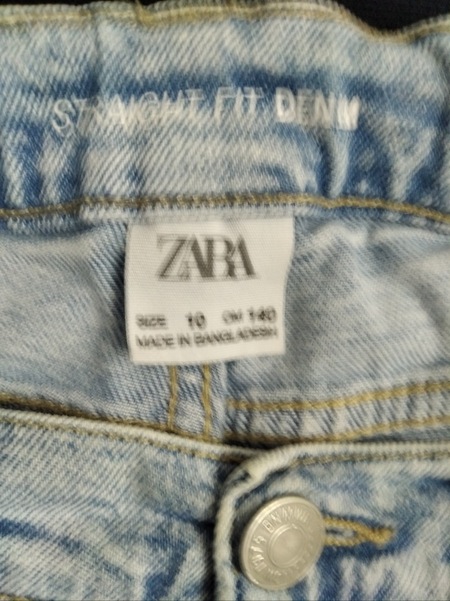 Джинсы рванки Zara 10