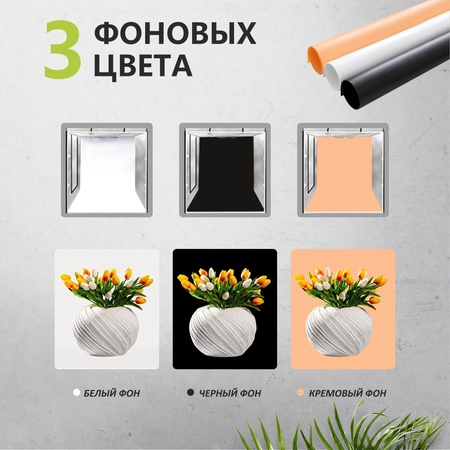 Фотобокс 80*80*80 см