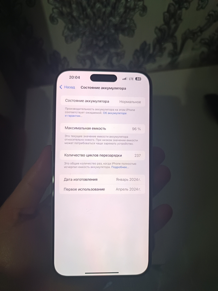 Iphone 15 Pro Max 96%