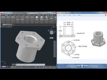 Выполнение чертежей в программе AutoCAD,