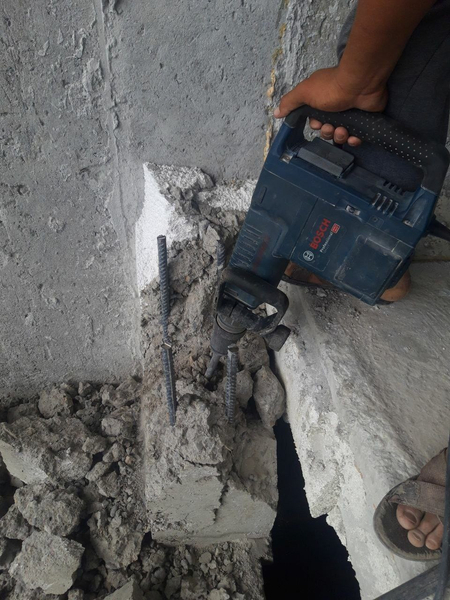 Perfiratir xizmati beton buzish tiransha qazish teshik teshish eshik