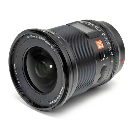 Viltrox Sony E – AF 16mm F1.8 FE с ЖК-дисплеем