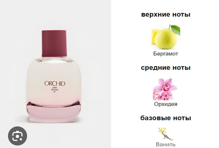 Zara parfume orxid & apple juice на распив 10мл 6$