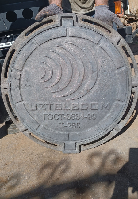 Чугунные калодис. Uztelekom uchun chugun kalodislar sifatli